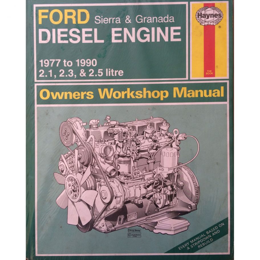 Ford Sierra Granada Diesel engine Haynes Manual - Mollies Classics